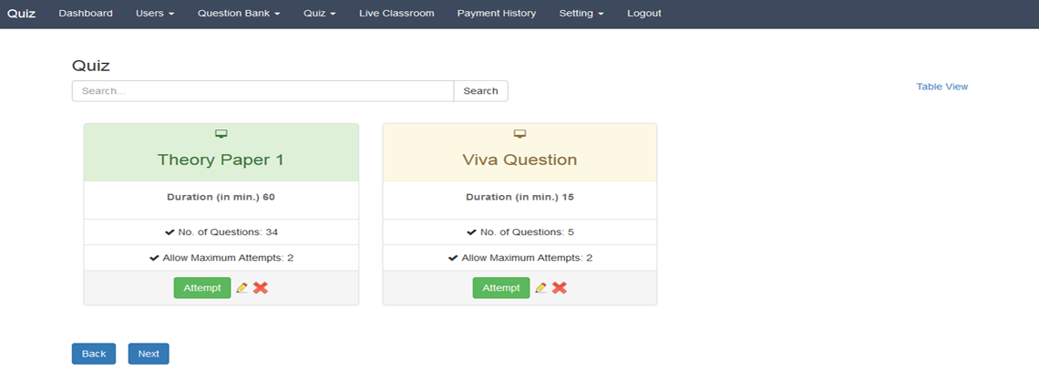 Online Quiz Management System (M-Quiz) | Mr.HiTech